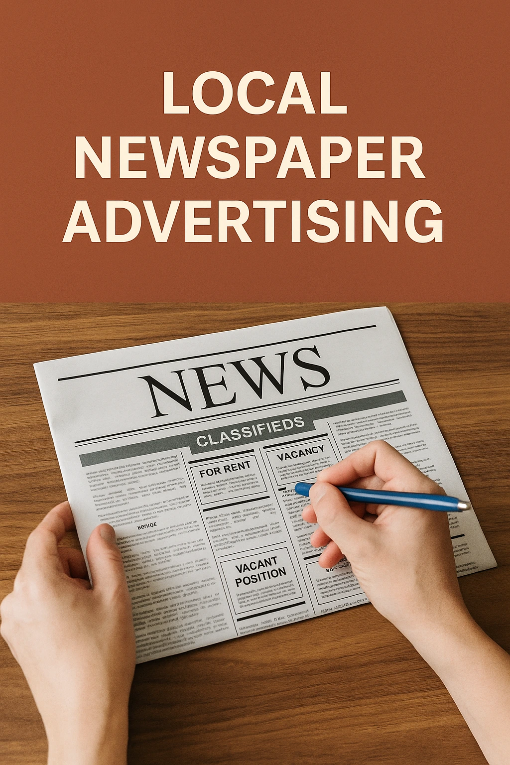 Local Newspaper Advertising – Reach Your City’s Audience with Print Ads