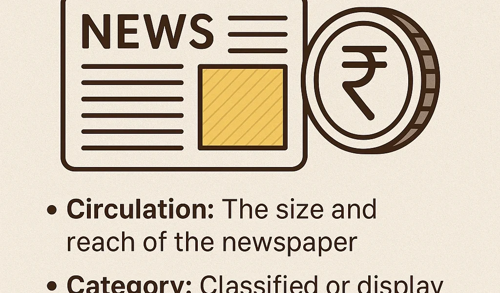 How Much Does a Newspaper Ad Cost in India? | Complete Guide 2025